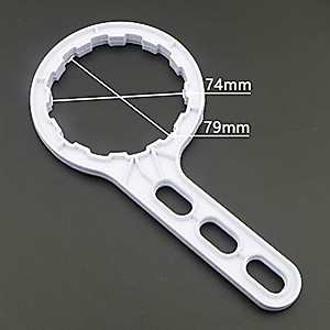 Pxyelec 10 Inch RO Wrench Filter Bottle Wrench Water Filter Housing Spanner, Wrench for RO Water Filter Housing of Reverse Osmosis Membrane Connector(Pack of 20)