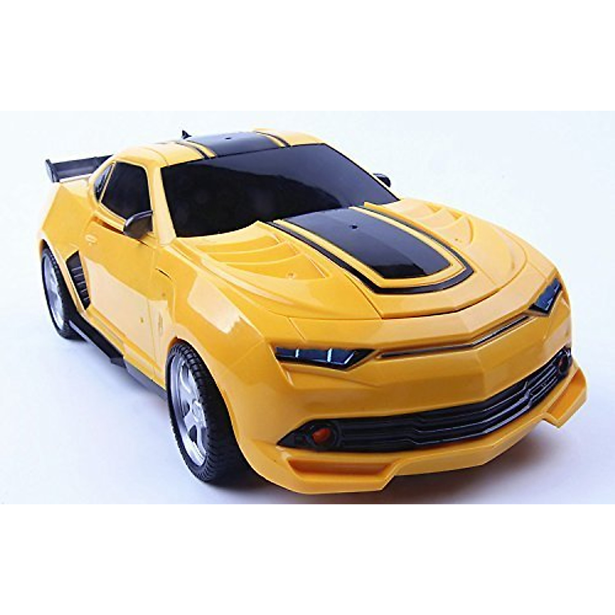 Surpass Remote Controlled Transformation Robot Shape-shift Action Figure, Remote Control Action Figure Model Car Toy for Kids, 1:14 Proportion Bumblebee (1:14 Proportion Big Size)