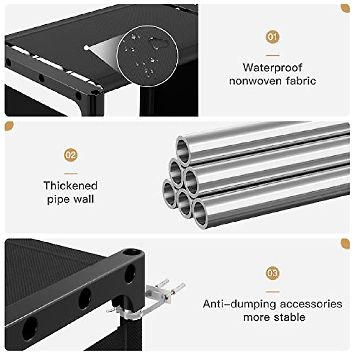 REIBII Bookshelf for Bedroom Book Shelf Organizer Bookcase Tall Book Case 18 Cube Storage Organizer Cube Shelf Black Cubby Storage Organizer Shelves for Bedroom Living Room Closet Office DIY