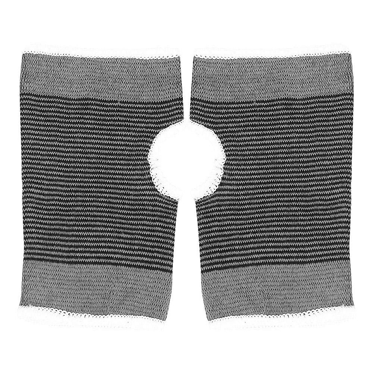 VGEBY 1Pair Wrist Brace, Elastic Wristband Wrist Palm Brace Carpal Tunnel Hand Compression Support Wrap Basketball Football Sports Gym Protector (Gray) Palm Protector For Hand