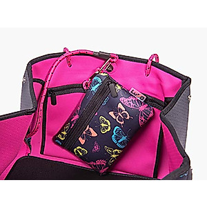 Luvo - Women's Neoprene Phantom Tote Handbags - Travel - Butterfly