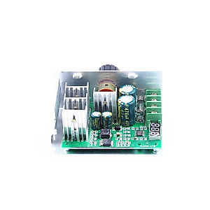 KNACRO Digital Tachometer PWM DC Motor Speed Controller 30A DC 6V 12V 24V 36V 48V 60V (6V - 60V) Max Power 1200W Promise Electronic Motor Switch