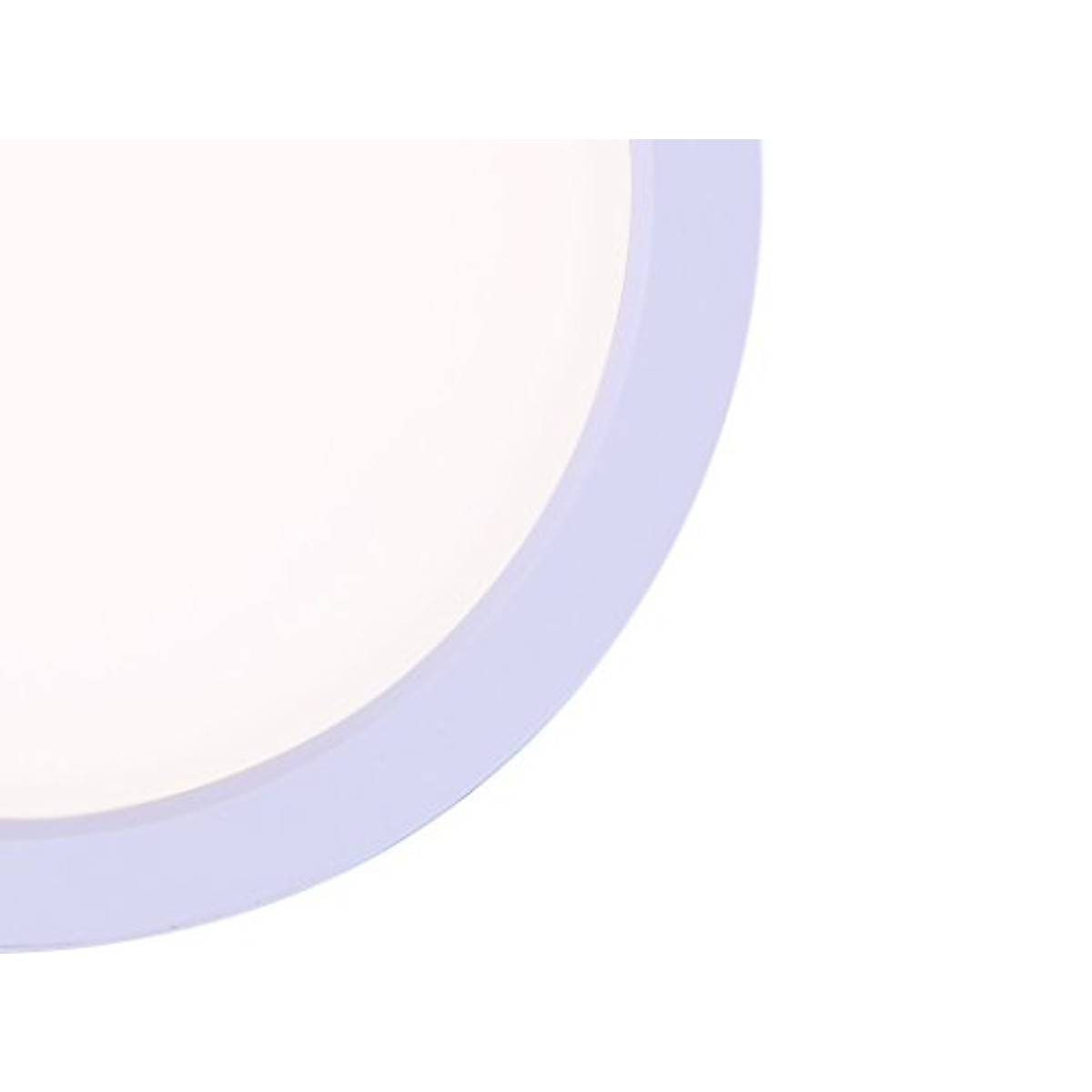 CANARM LED-SM55DL-WT-C LTD 5.5" LED Round Disk Light, Surface Mounted, Line Volt Without Driver, Painted White with Acrylic Lens