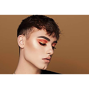 Milani Gilded Ember Eyeshadow Palette- 2 in 1 Palette For Your Face and Eyes, Face Highlighter and Eyeshadow Palette