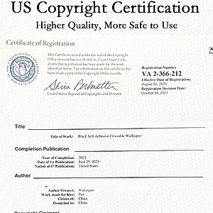 Kimhan Black Peel and Stick Wallpaper Removable Crocodile Wallpaper Self Adhesive Embossed Easy Peel Off Wallpaper Contact Paper Textured Wallpaper for Cabinet Bedroom 15.7" X 78.7"