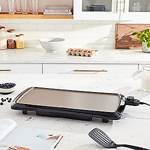 Presto 07055 Cool-Touch Electric Ceramic Griddle, 20", Black