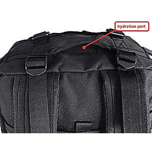 Military Tactical Backpack Daypack Molle Bag 3 Day Assault Pack Bug Out Bag Men 45L Large