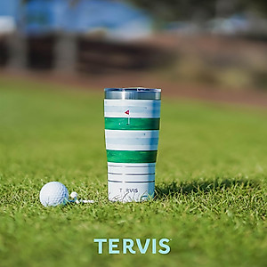 Tervis Traveler Fishing Lures Triple Walled Insulated Tumbler Travel Cup Keeps Drinks Cold & Hot, 20oz, Stainless Steel