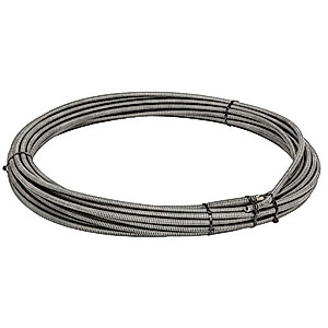 RIDGID 87582 C-32IW 3/8" x 75' Integral Wound Cable & 12128 T-240 Tool Set for Drum Machines and Drain Cleaning Machines, Included with Select K-3800 and K-400 Drain Cleaning Snake Kits