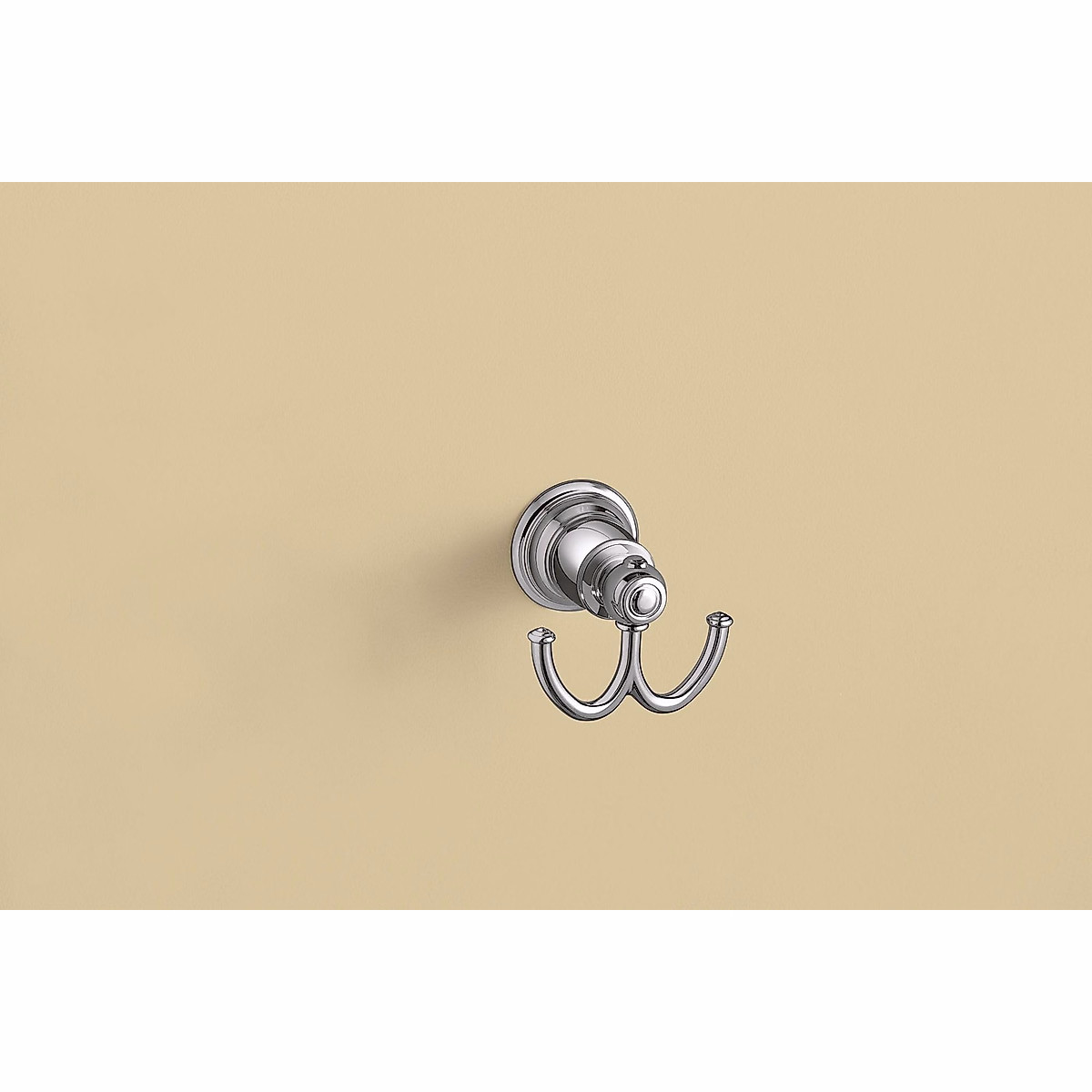 Moen YB5403CH Kingsley Double Robe Hook, Chrome