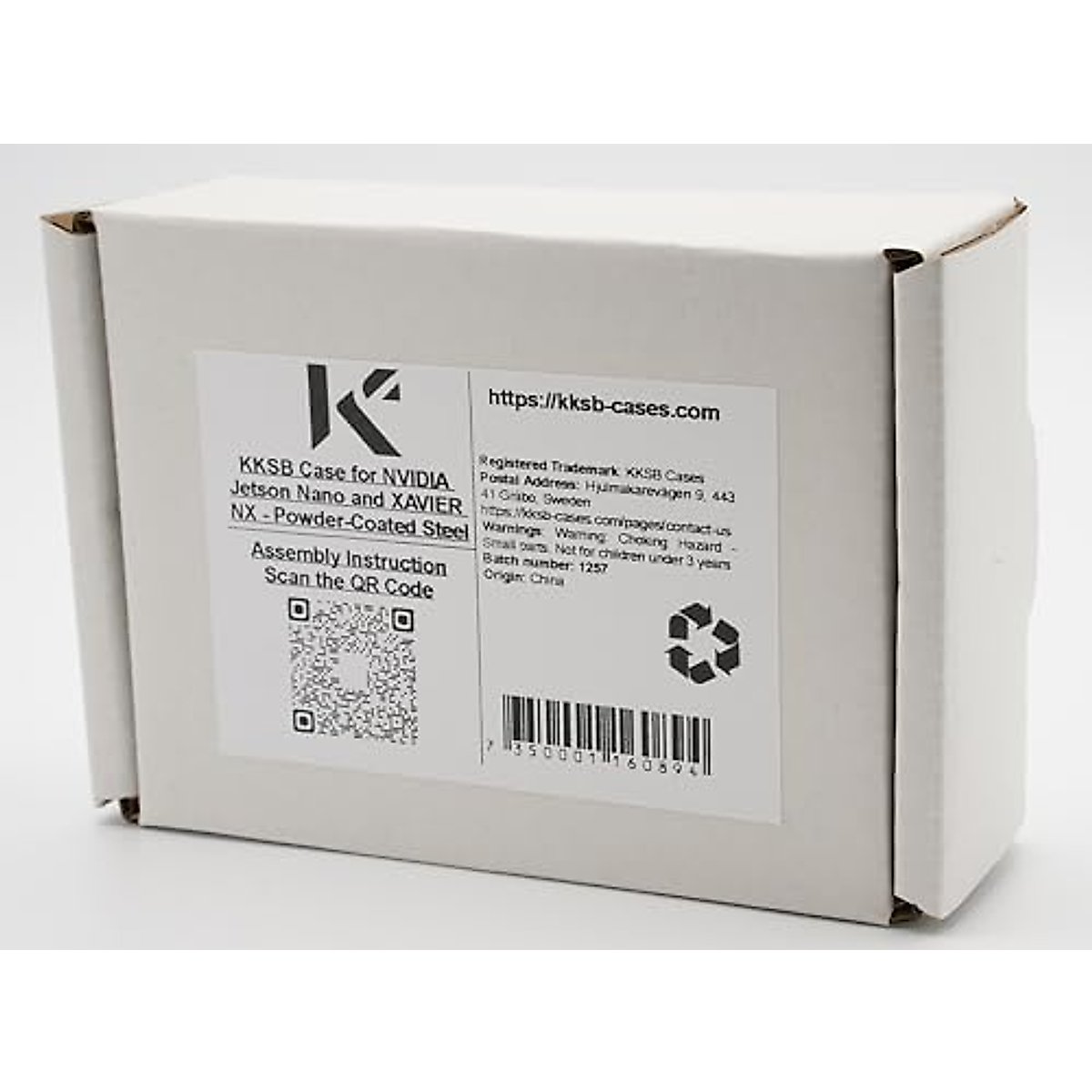 KKSB Steel Case Compatible with NVIDIA Jetson Nano B01 and Xavier NX | Space for Heatsink