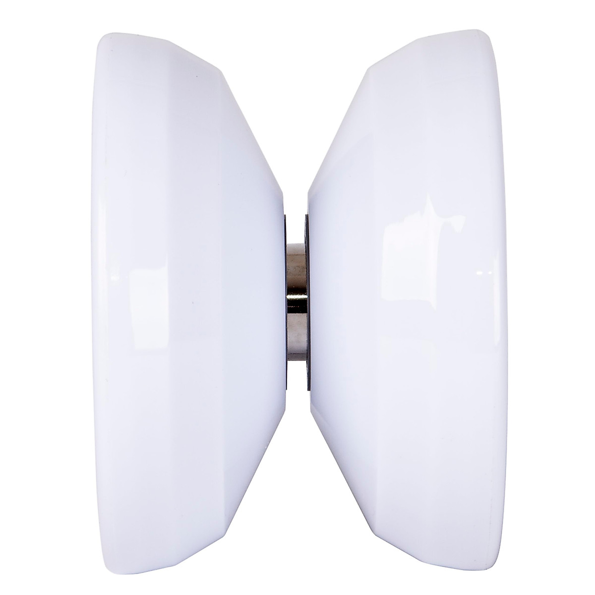 Duncan Toys Freehand Yo-Yo, String Trick Yo-Yo with Counterweight, Ball Bearing Axle and Aluminum Body, White w/ Red Cap