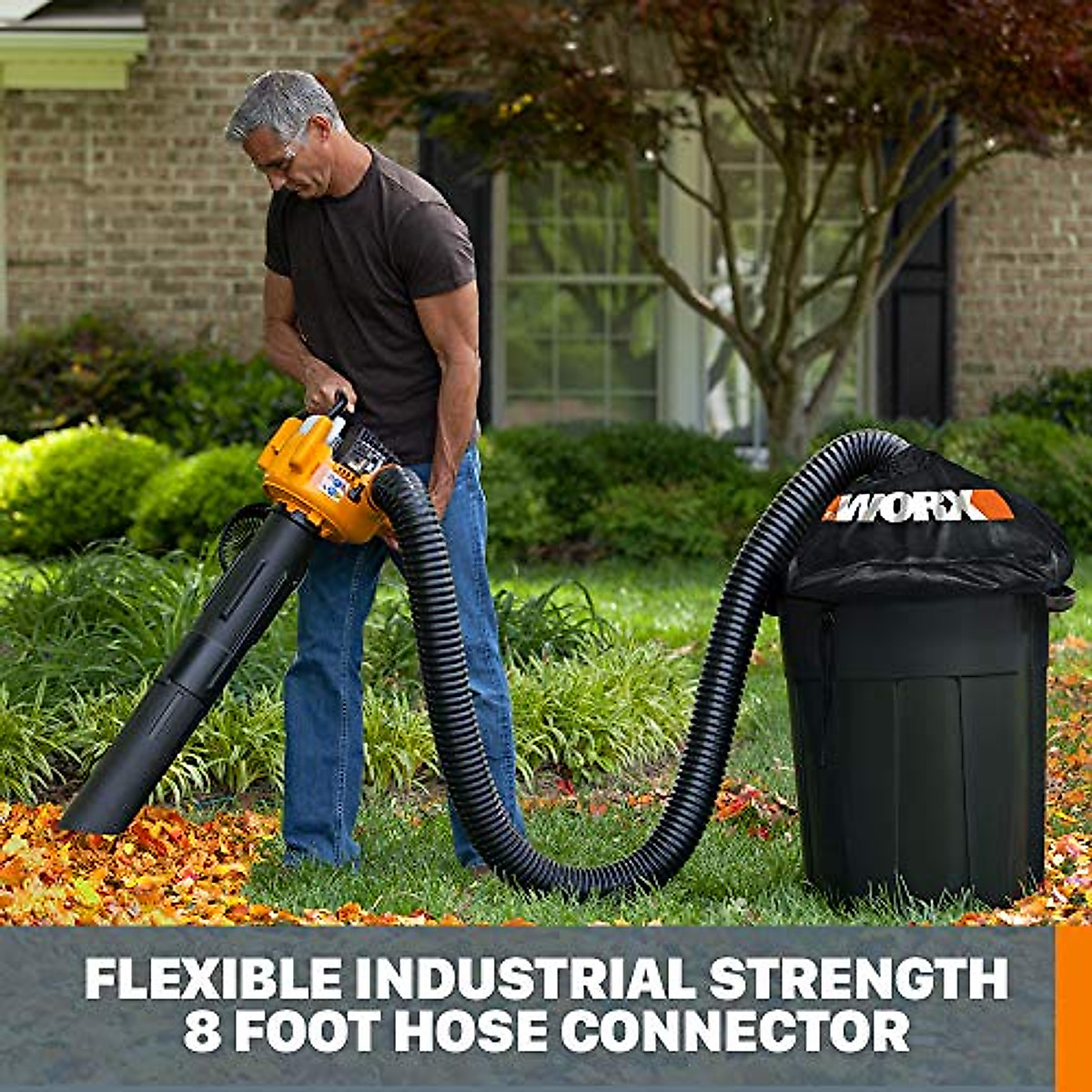 WORX WA4054.2 LeafPro Universal Leaf Collection System for All Major Blower/Vac Brands