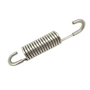 Souldershop 3-5/8 inch Stainless Steel Replacement Recliner Chair Mechanism Furniture Tension Springs Long Neck Style 2.5mm Wire Thickness [3.33'' Inside Hook to Hook] (Pack of 1)
