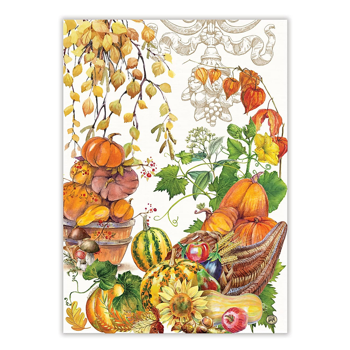 Michel Design Works Kitchen Towel, Pumpkin Prize