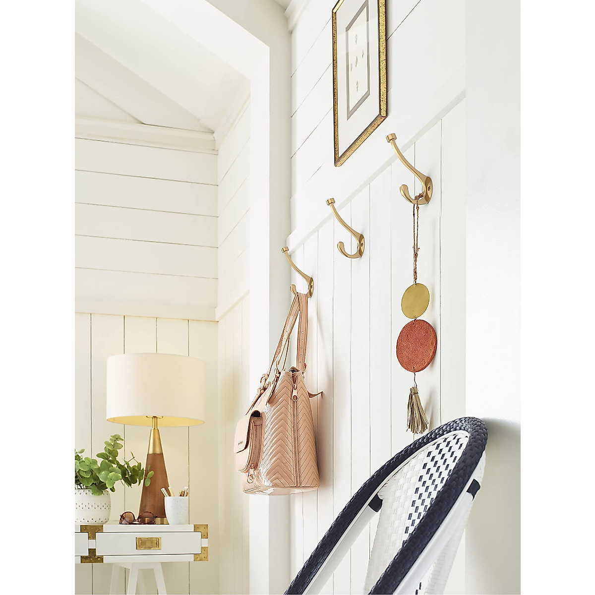 Amerock | Pilltop Coat Hook | Wall Mount | Oil Rubbed Bronze | 1 Pack | Robe Hook | Towel Hook | Entryway Hook | Bathroom Hook