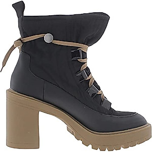 Dolce Vita Women's CELIDA Ankle Boot, Black Nylon, 9