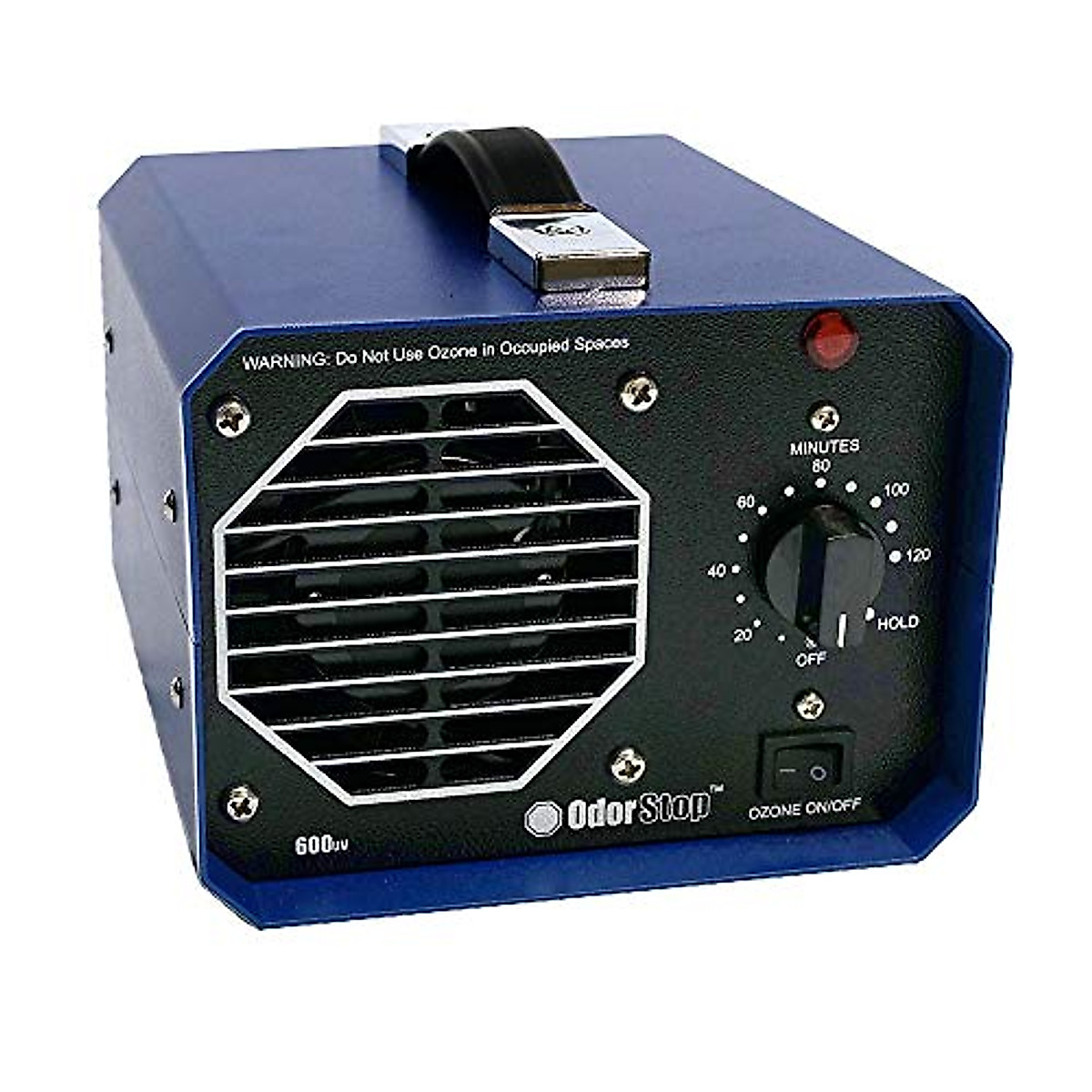 OdorStop OS600UV1 Mini/Travel Size Ozone Generator/UV Air Purifier for Areas of 600 sq ft +