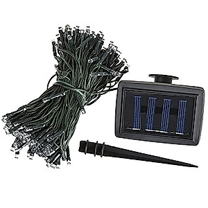 Pure Garden 50-120 200 Solar LED String Light, 72'