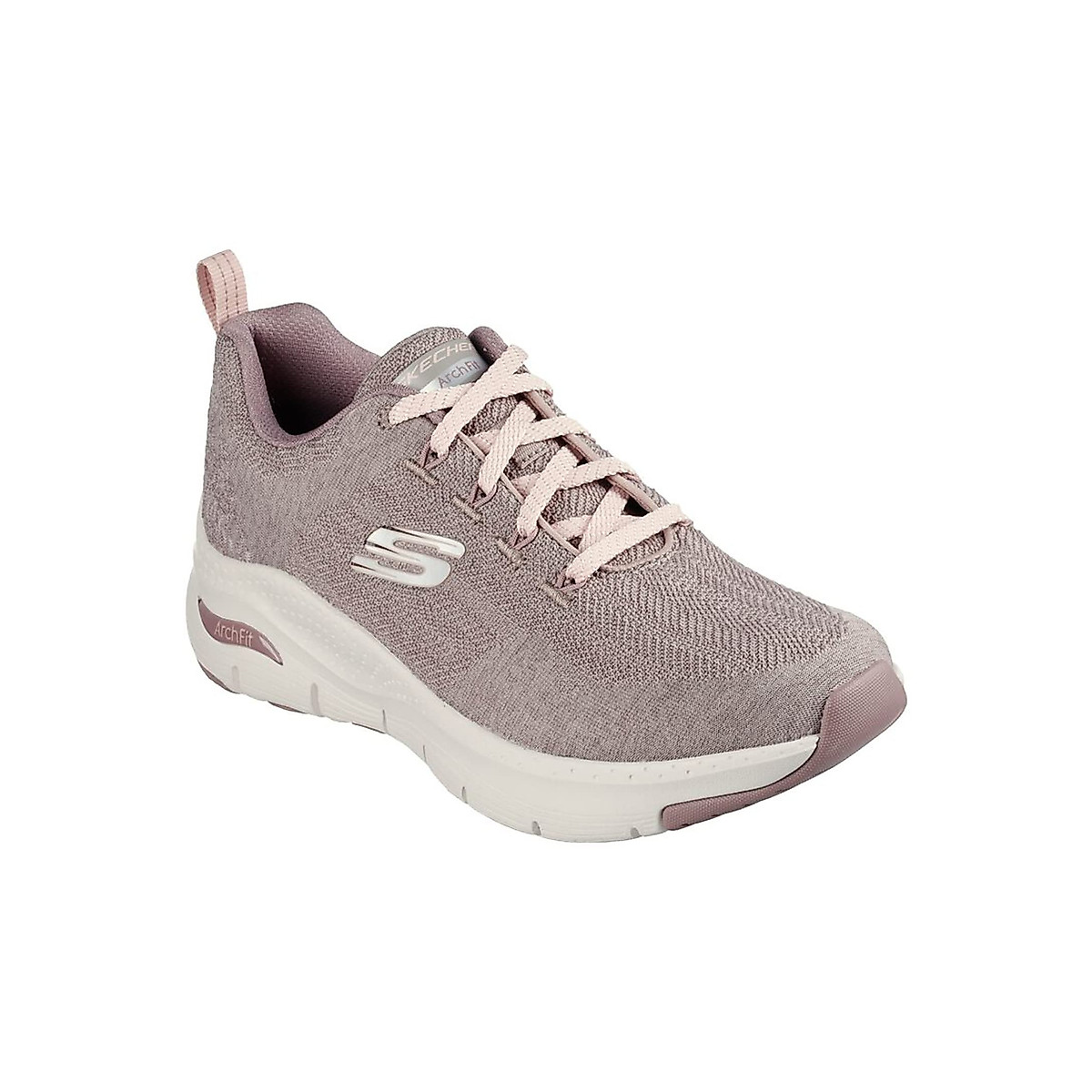 Skechers Women's Arch Fit - Comfy Wave - Dark Taupe Knit/Trim - US 9