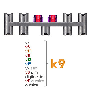 Meijunter Storage Holder Compatible with Dyson Digital Slim/V7/V7 Slim/V8/V8 Slim/V10/V11/V11 Outsize/V12/V15/Outsize Vacuum Cleaner Accessories Organiser Stand