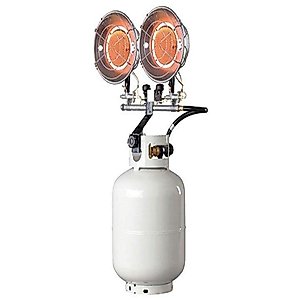 Mr. Heater, MH30T Double Tank Top Outdoor Propane Heater (Propane Cylinder not Included)