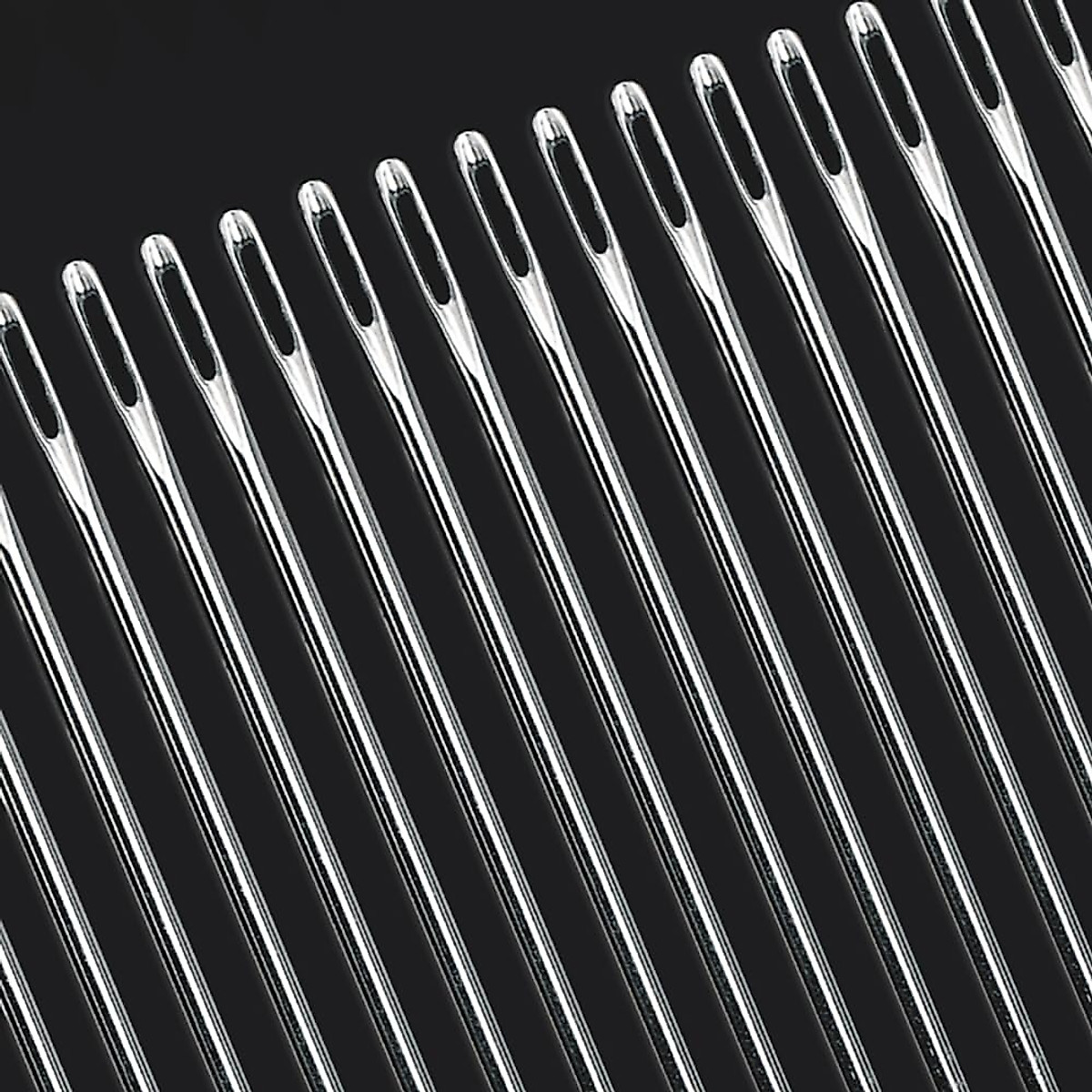 6" Professional Upholstery Needle 15cm length 3mm thickness, Big Eye Hand Sewing Needles for Stitching and Crafting Projects