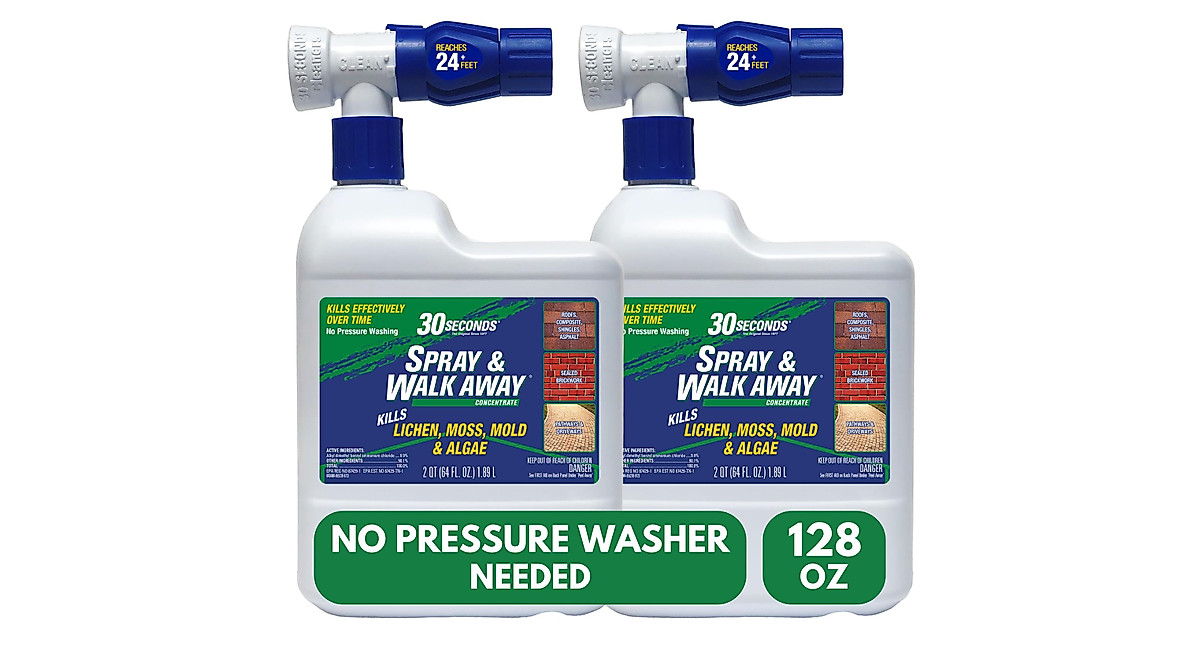 30 SECONDS Spray & Walk Away - Easy Outdoor Cleaning