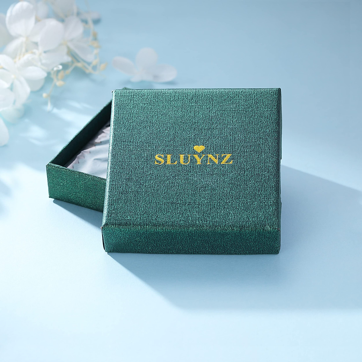 SLUYNZ 925 Sterling Silver Star Crawler Earrings Cuff for Women Climber Earrings Wrap (A-Silver)