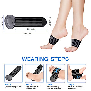 Plantarelief Plantar Fasciitis Night Splint: Plantar Fasciitis Relief Braces - Plantar Fasciitis Arch Support for Women Men - Dorsal Night Splints Relief Achilles Tendonitis Foot Drop Heel Pain