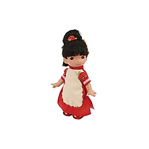 Precious Moments, The Doll Maker 9" Children of The World China Doll
