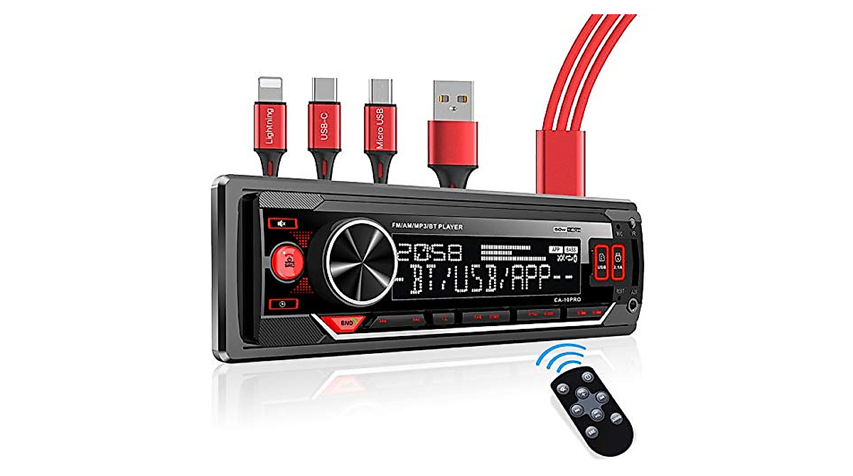 Single Din Bluetooth Car Stereo - Enhanced Audio Experience