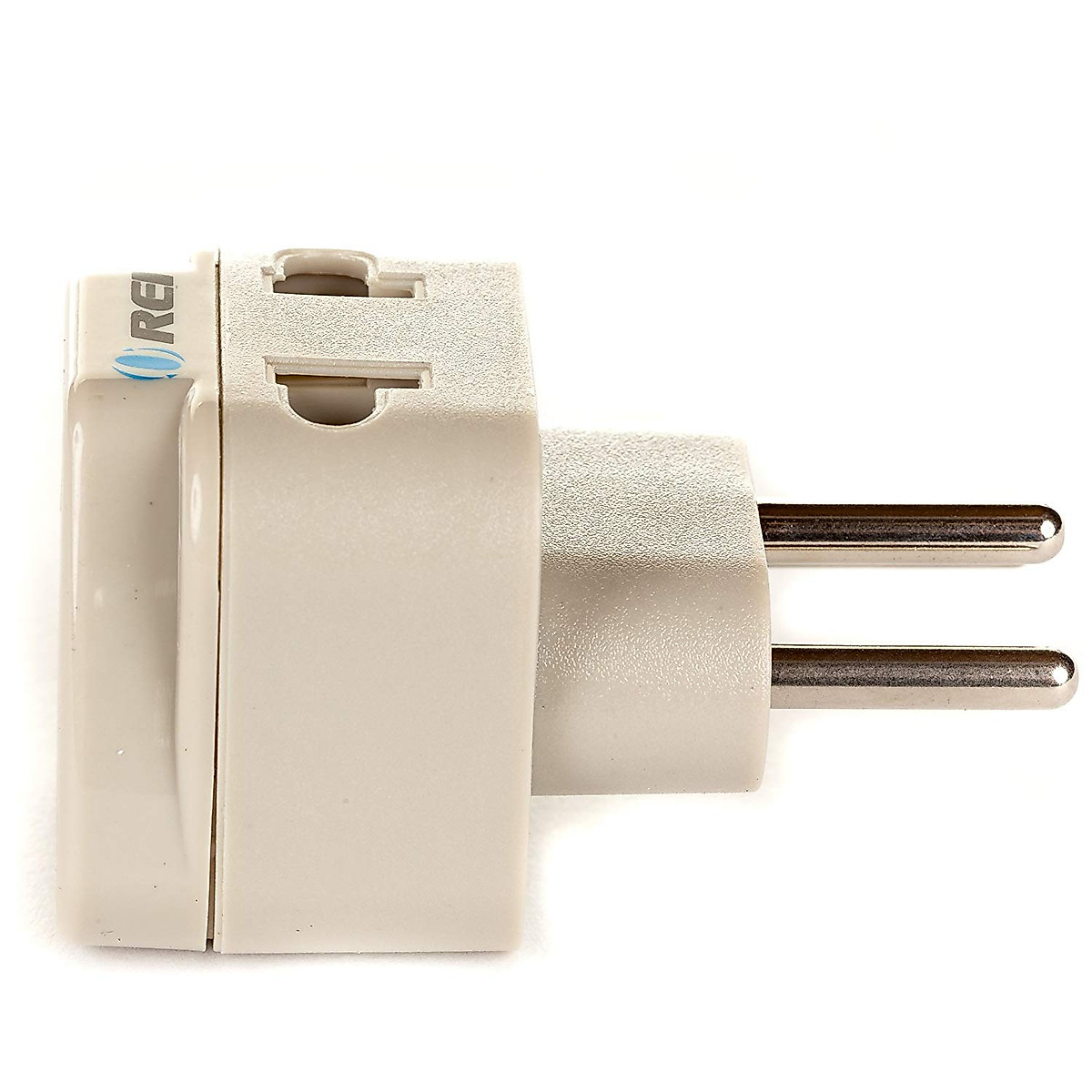 OREI US to Switzerland Plug Adapter -Switzerland Travel Adapter - Type J - Universal 2 in 1 - CE Certified - RoHS Compliant - Beige (DB-11A)