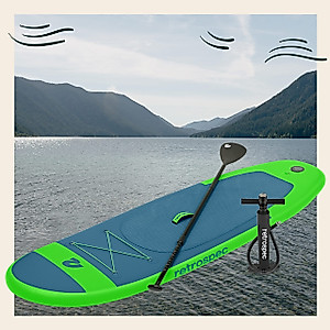 Retrospec Weekender-Nano 8ft. Inflatable Stand Up Paddleboard,Marine Blue
