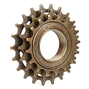 Keenso Mountain Bike Flywheel, Mountain Road Bike 3 Speed Flywheel 16/19/22T Freewheel Rear Gear Accessories