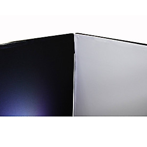 ProX XF-4X3048 DJ FACADE 4x Black Collapse and Go Facade Panels with Carry Bag, Black & White Scrims