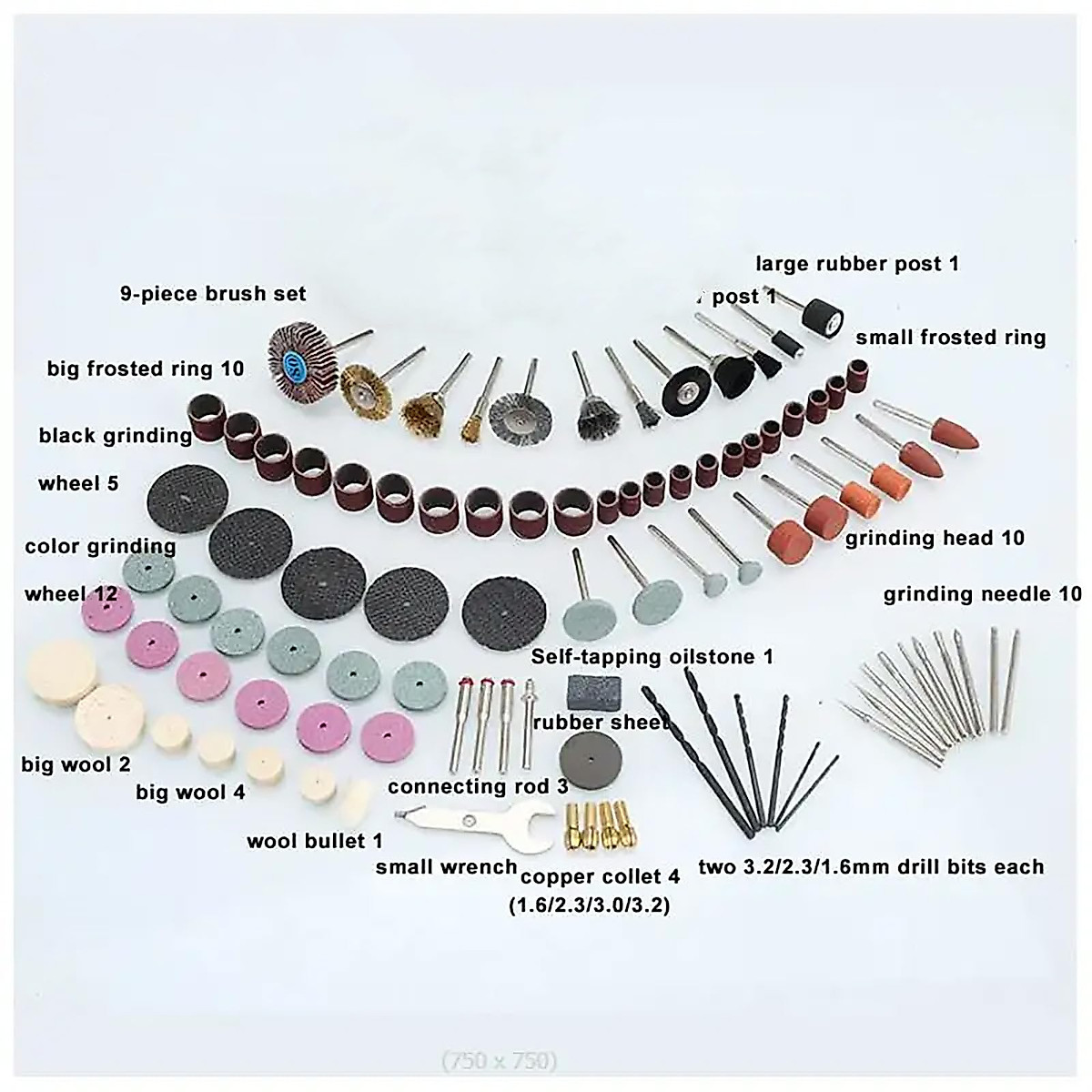 Cordless Die Grinder for Makita 18V Battery,1/4" Electric Compact Die Grinder-Cordless Rotary Tool Kit with 142 pcs Accessories for Grinding Carving Polishing