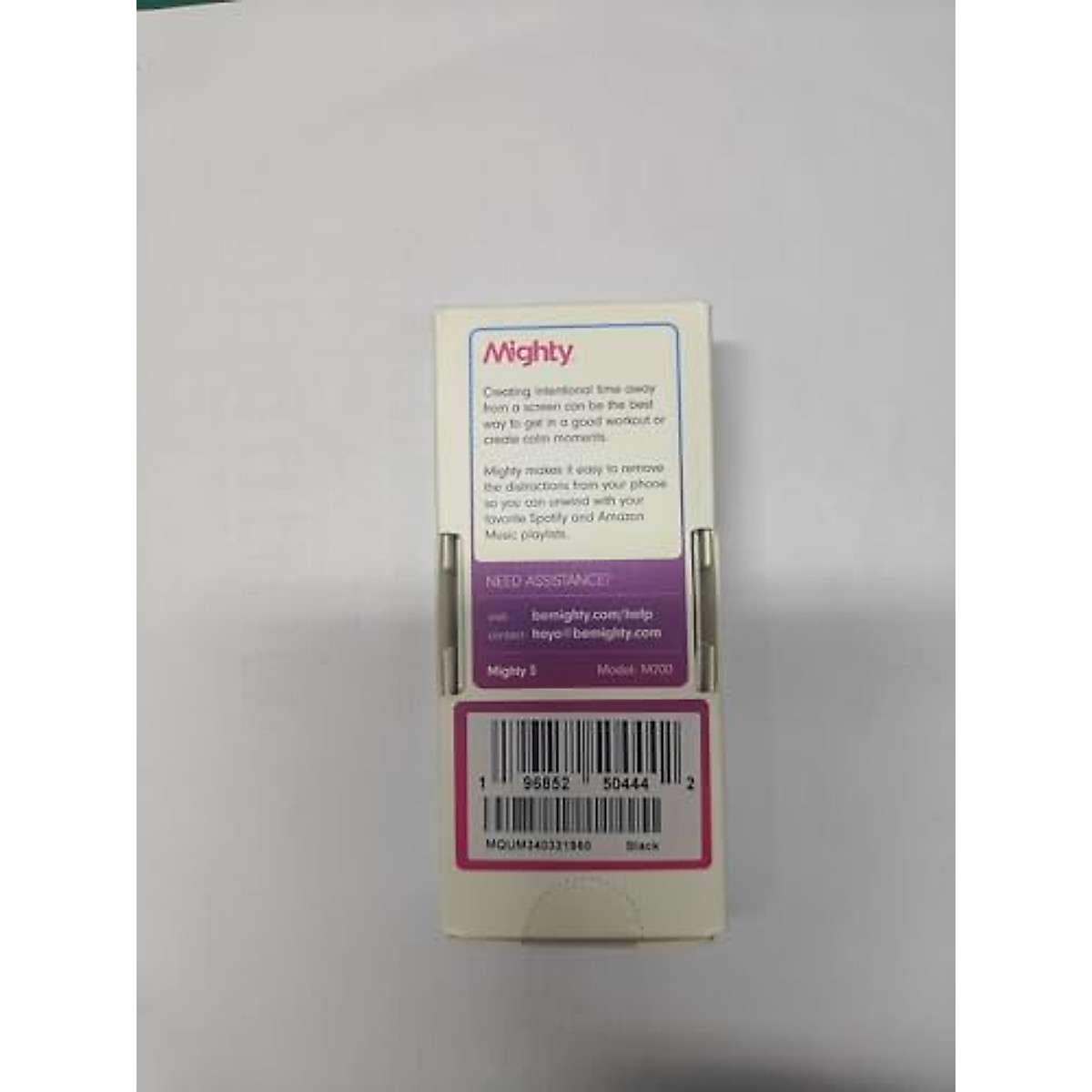 Mighty 3 Spotify & Amazon Music Player - Compatible with Bluetooth & Wired Headphones - 1,000+ Song Storage - Screen Free Music Player - No Phone Needed - (Black)