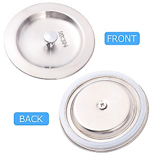 Cabilock Bathtub Drain Stopper 2pcs Sink Drain Stopper for Garbage Disposals Kitchen Bathroom Universal FloorDrain Drain Stopper Sink Universal Sink Stopper