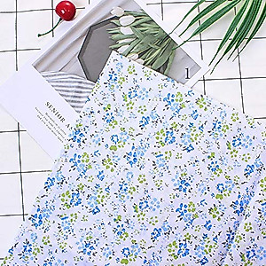 7 Pieces Color Fabric Bundles 50*50cm Multi Color Fabric Squares Quilting Fabric Patchwork Sewing Craft Precut Fabric Scrap for DIY Sewing Craft (1#)