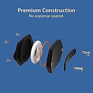 TagVault Pet: The Original AirTag Dog Collar Waterproof Mount, Ultra-Durable, Fits All Width Collars | Elevation Lab