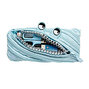 ZIPIT Kids' Pencil Case, Light Blue, Pencil Case