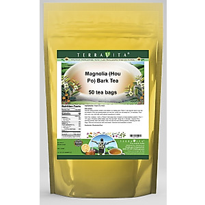 Magnolia (Hou Po) Bark Tea (50 tea bags, ZIN: 515568) - 3 Pack