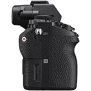 Sony a7 II Full-Frame Alpha Mirrorless Digital Camera 24MP (Black) Body Only a7II ILCE-7M2 with Deco Gear Professional Photo Video Camera and Lens Case 2X Extra Battery Power Editing Bundle