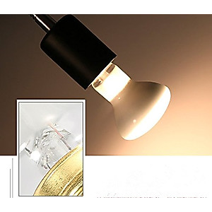 CTKcom 2-Pack 110V 75W Pet Heating Lamp,Basking Heat Spot Lamp, Reptile Heat Bulb for Turtle Aquarium Aquatic Reptile Lizard Heat Lighting E26/E27,White,2 Pcs