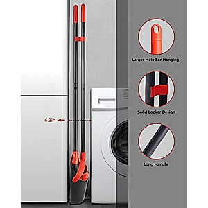 Broom and Dustpan Set for Home, Dustpan and Broom Set, Broom and Dustpan Combo for Office Home Kitchen Lobby Floor Use Dustpan Broom Set