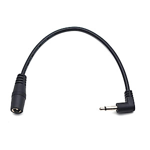 SAPHUE 3.5 Postive Tip Power Supply Converter Cables Adapter Plug for Electro Harmonix Eh DOD Electric Guitar Effect Pedals 5.5mm 2.1/2.5mm to 3.5mm(1/8″) (Pack of 2 Pcs)