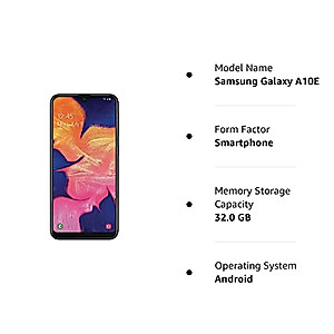 Samsung Galaxy A10E SM-A102U 32GB T-Mobile Android Smartphone (Renewed)
