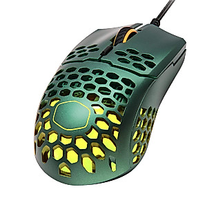 Cooler Master MM711 Wilderness Limited Edition Gaming Mouse with Lightweight Honeycomb Shell, Ultraweave Cable, 16000 DPI Optical Sensor, and RGB Accents