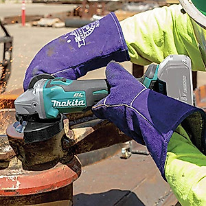Makita XAG04Z-R 18V LXT Lithium-Ion Brushless Cordless 4-1/2 / 5 in. Cut-Off/Angle Grinder, (Tool Only) (Renewed)